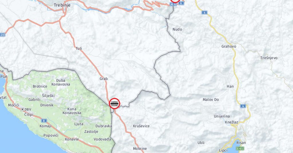 Granični prijelaz Zupci – BiH - Idemo